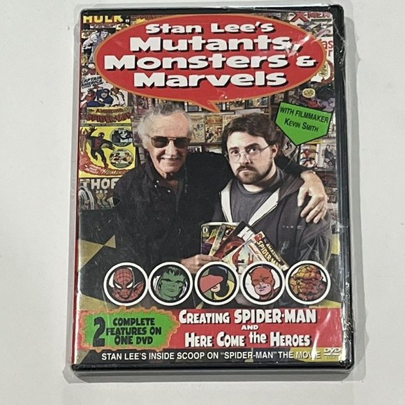 Marvel | Media | 202 Dvd Stan Lees Mutants Monster Marvels Documentary ...